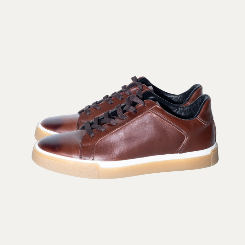 VERNE SNEAKER VERTEX CAFÉ – Verne Leather